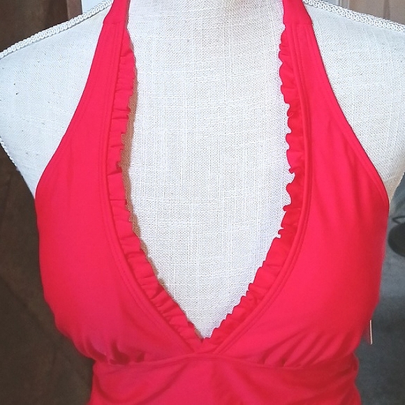 Holipick | Swim | Nwt Holipick 2 Piece Halter Tankini V Neck Swimsuit ...